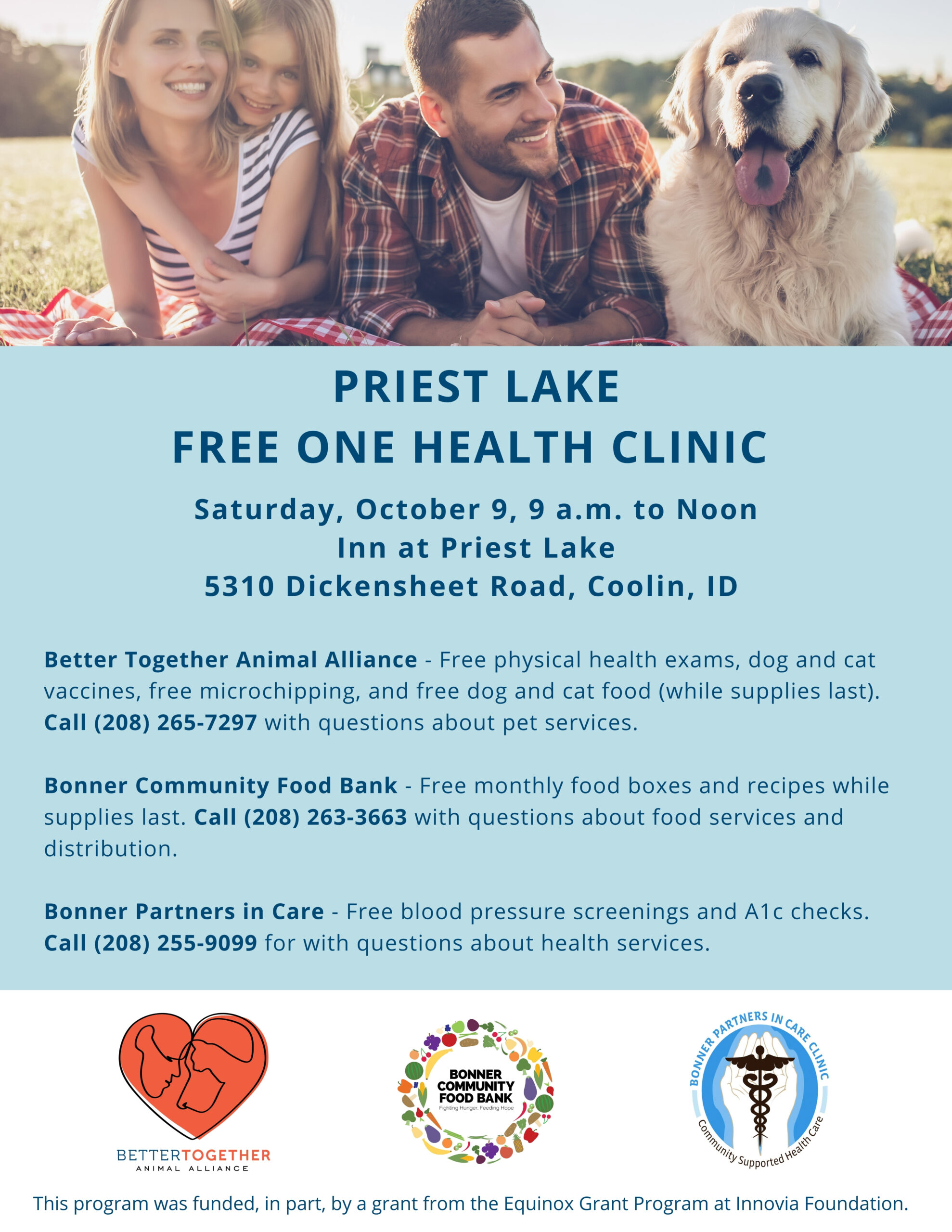 One Health Clinic in Priest Lake - Bonner Partners in Care